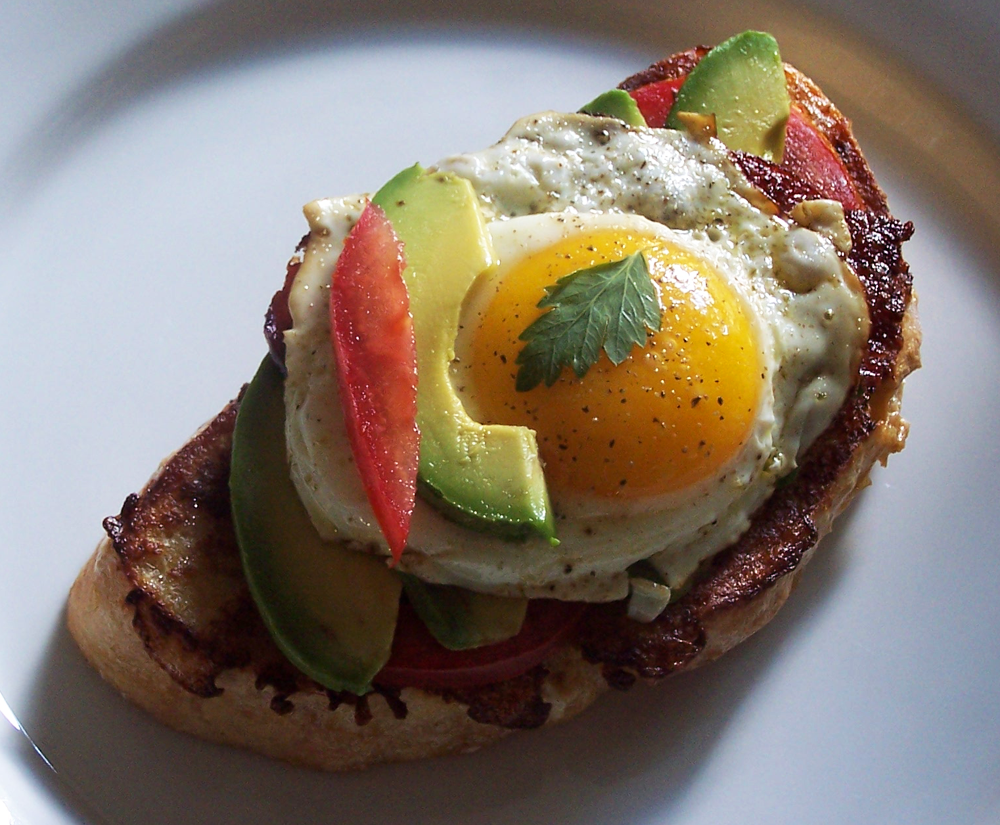 Avocado Tomato Bacon French Toast - Epicure's Table