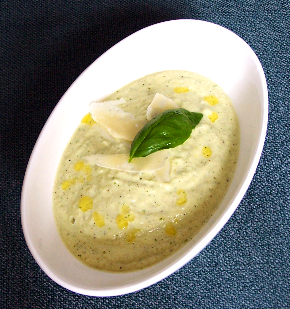 Broccoli Stalk and Parmesan Purée - Epicure's Table